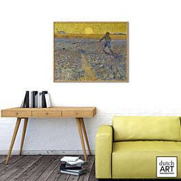 Vincent van Gogh painting The Sower on high-quality canvas